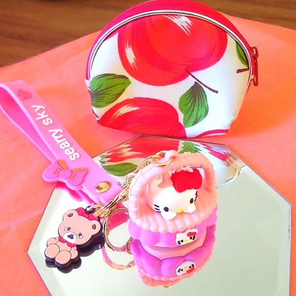 Seerry Sky | Jewelry | Hello Kitty Wristlet Pink Bunny Ears Silicone ...